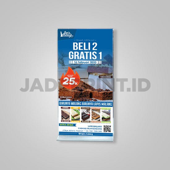 Tentcard 1/3 A4 | Jadeprint.id Online
